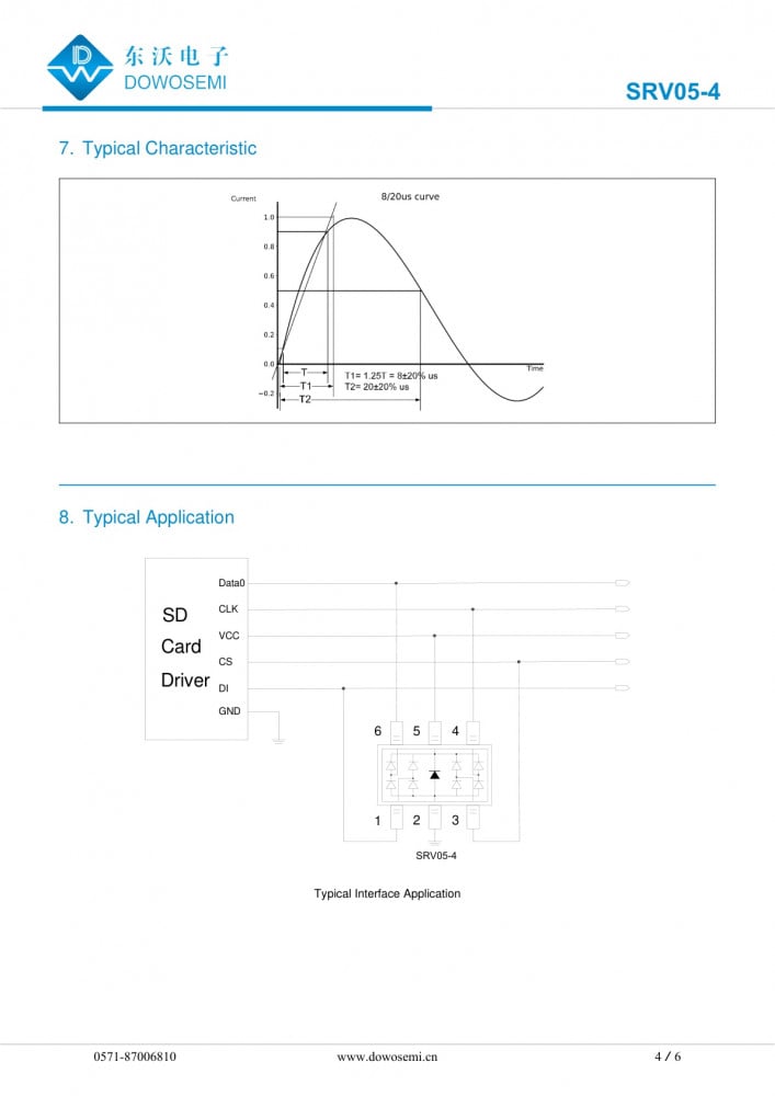 SRV05-4 datasheet page 4