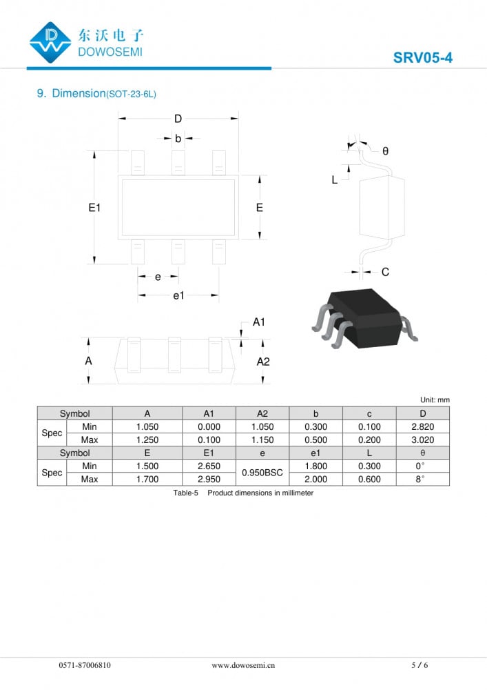SRV05-4 datasheet page 5