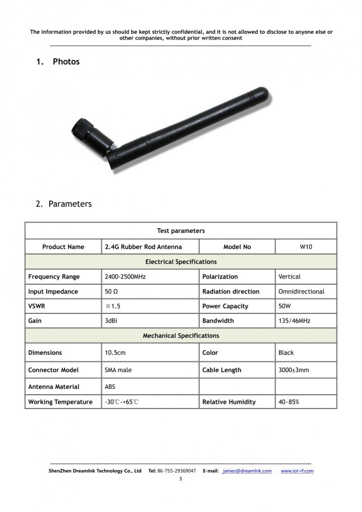 W10-2.4G technical document page 3