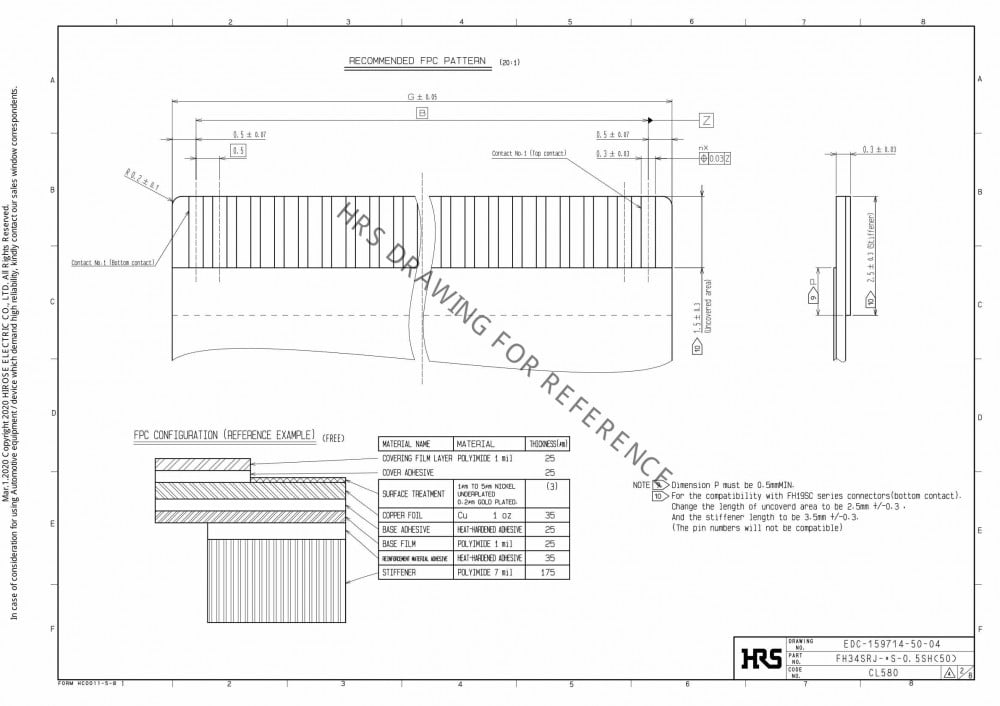 HRS FH34SRJ technical document page 2