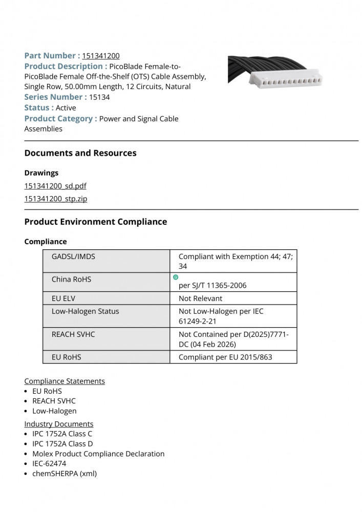 151341200 technical document preview, page 1