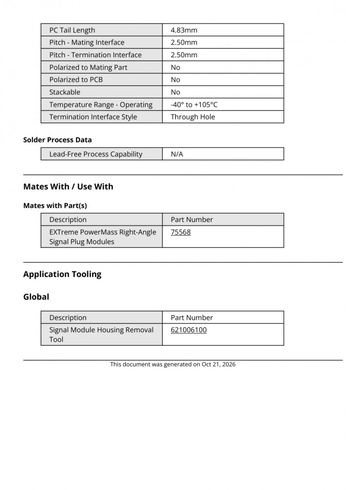MOLEX 755486048 technical document page 3