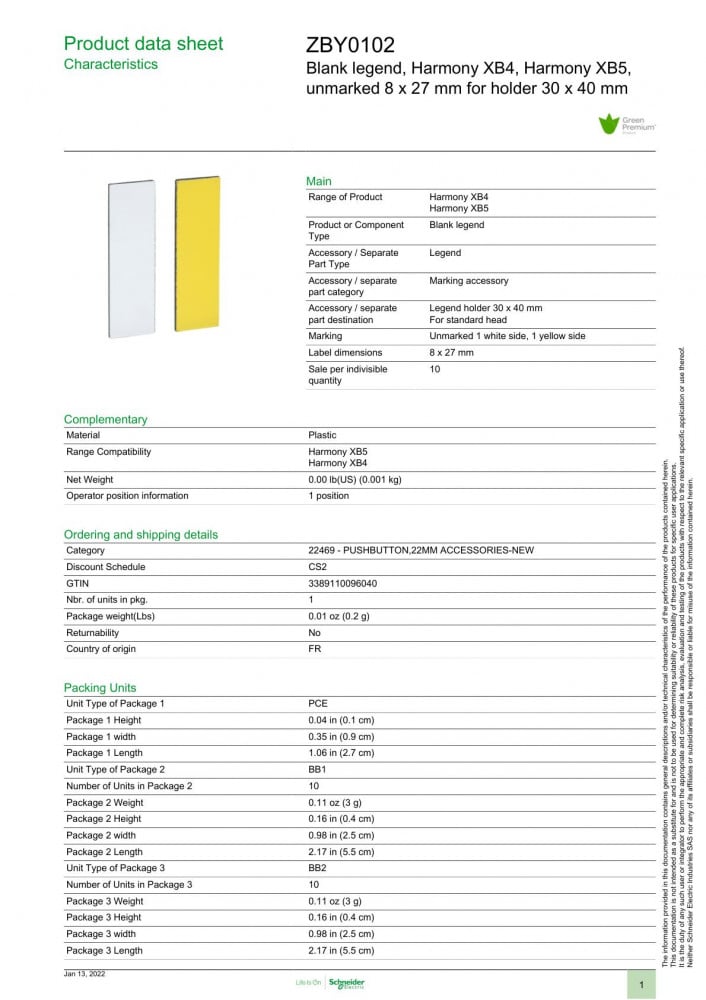 ZBY0102 technical document page 1