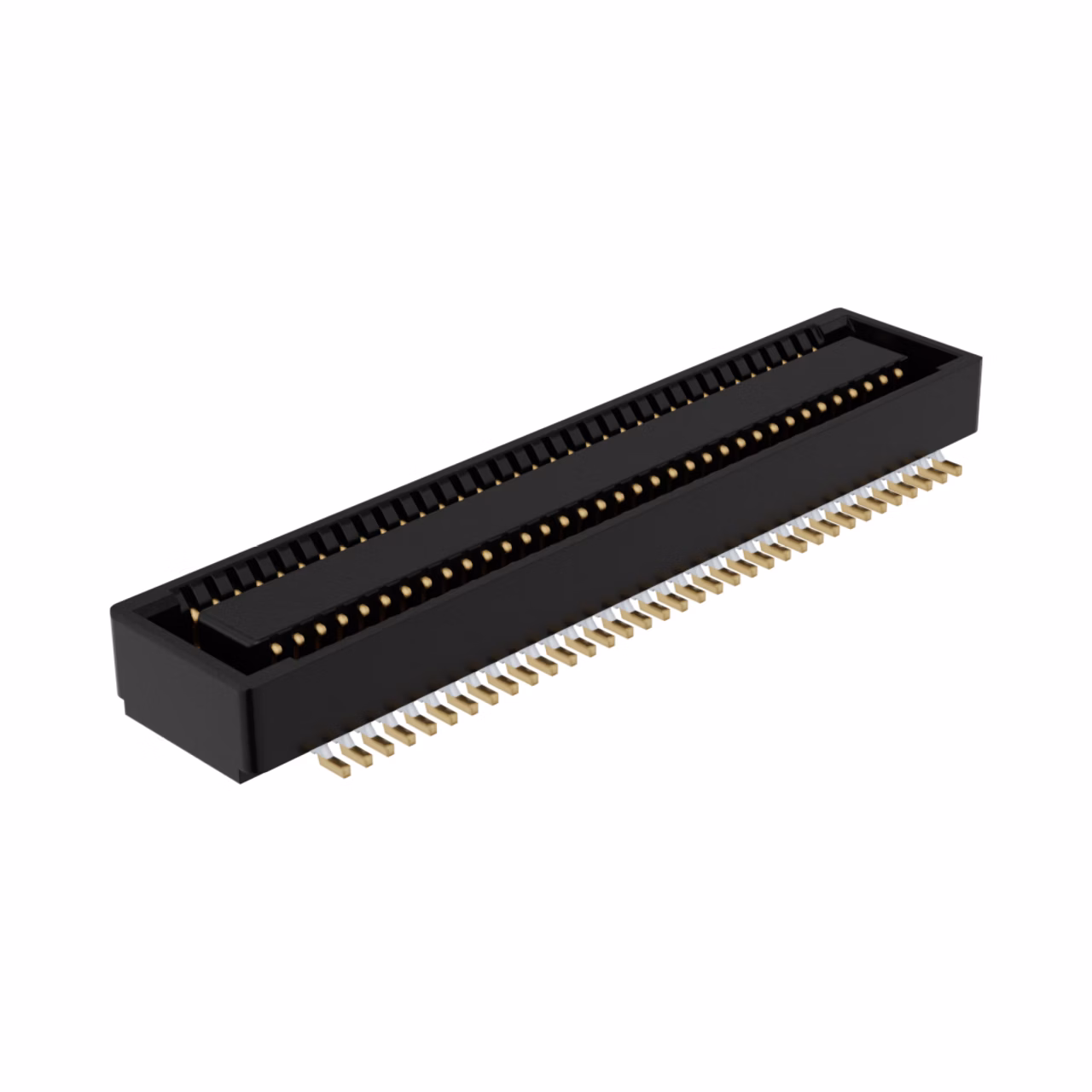 0.50mm Pitch SlimStack Receptacle, Surface Mount, Dual Row, Vertical, 2.50mm Stacking Height, Gold Plating with Nickel Barrier, 70 Circuits for sale
