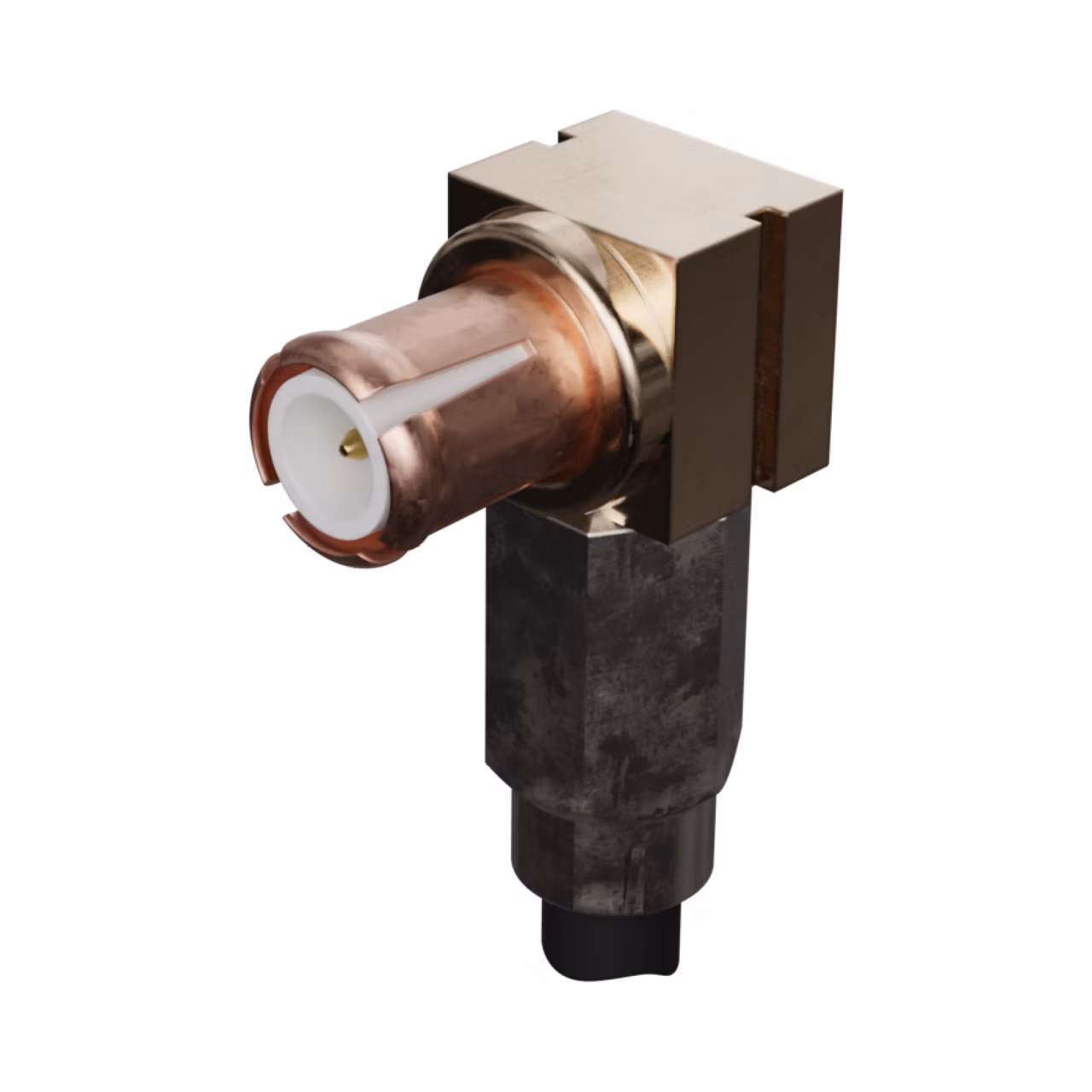 MCX Plug, Right-Angle, Crimp, RG-174, RG-188 and RG-316 Cable, Die Cast Body, Nickel (Ni) Plated, Bulk Bag, 50 Ohms for sale