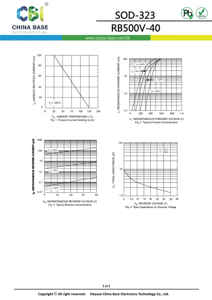 RB500V-40 technical document page 2
