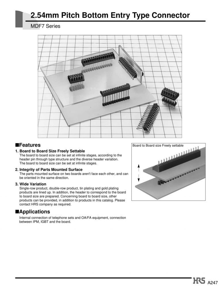 HRS MDF7 document page 1