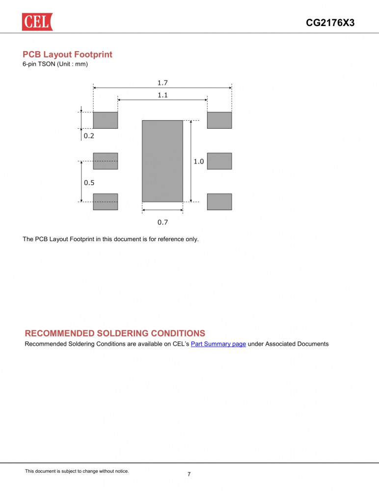 CG2176X3 datasheet page 7