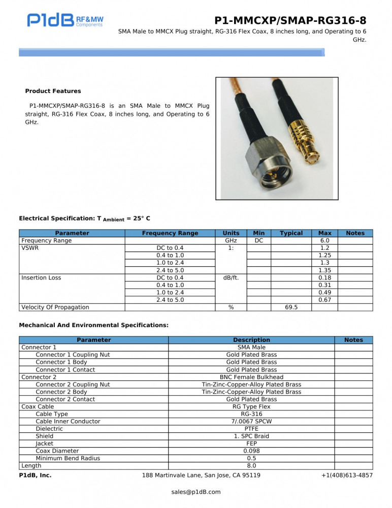 Product documentation image, page 1
