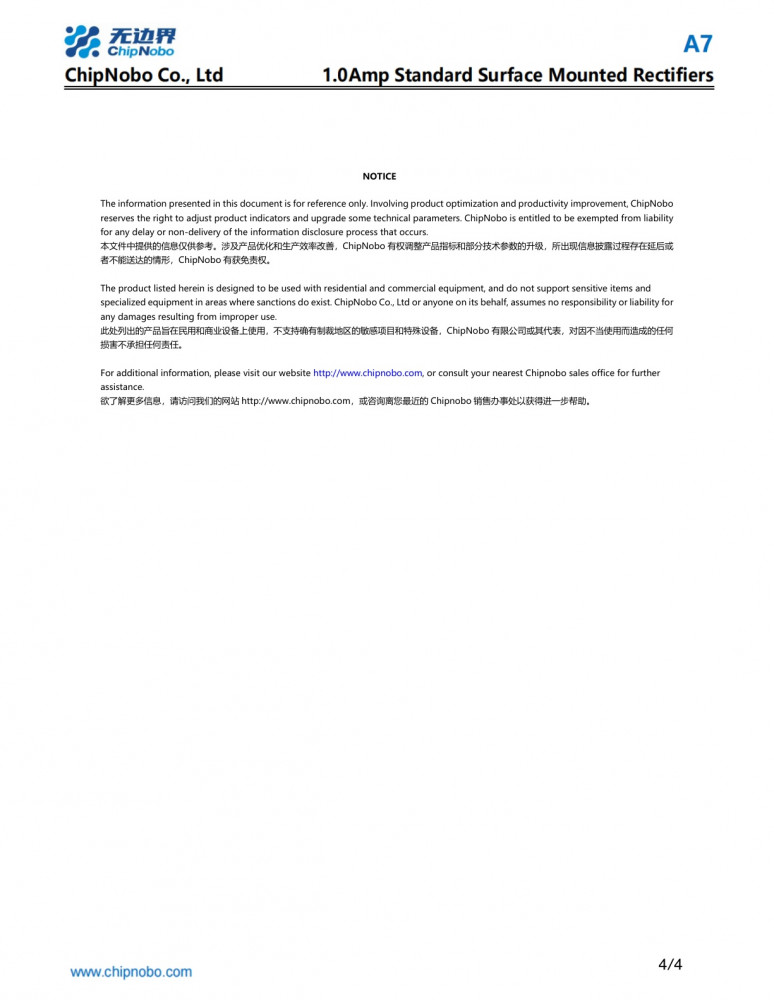 ChipNobo A7 datasheet page 4