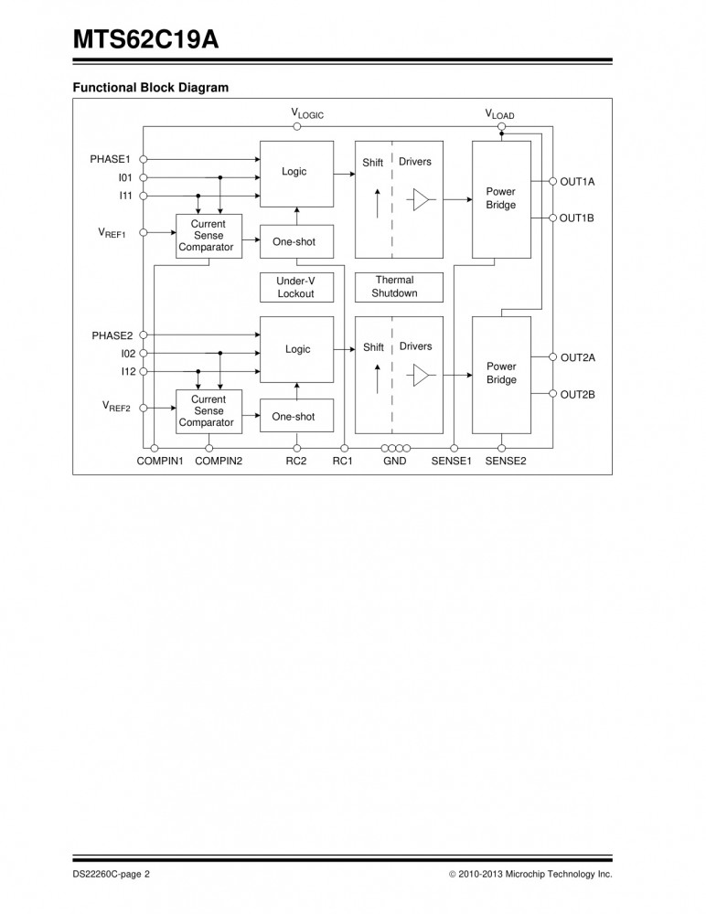 MTS62C19A document preview, page 2