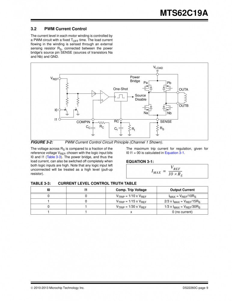 MTS62C19A document preview, page 9