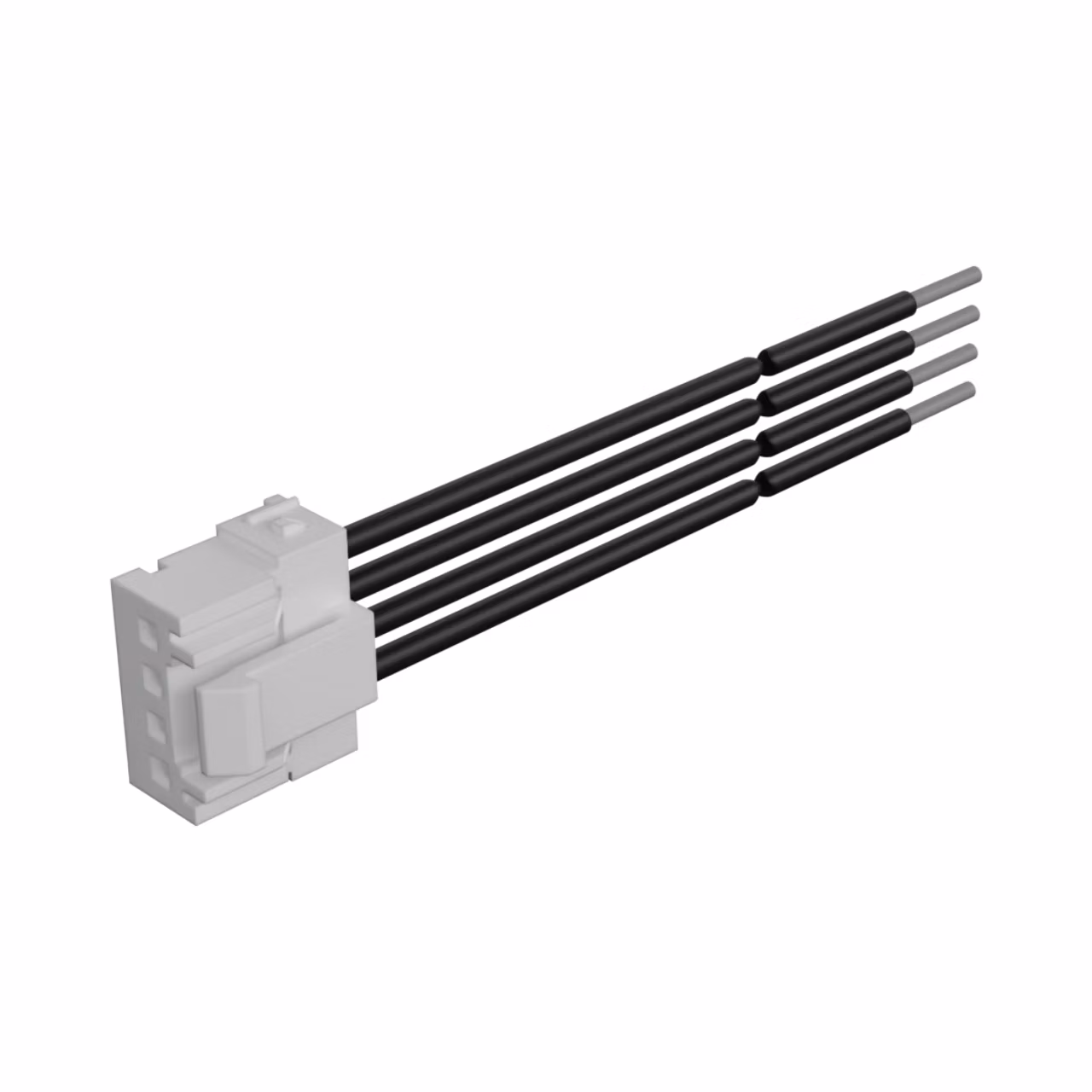 MicroTPA-to-Pigtail Off-the-Shelf (OTS) Cable Assembly, 2.00mm Pitch, Single Row, 150.00mm Length, 4 Circuits, Natural for sale
