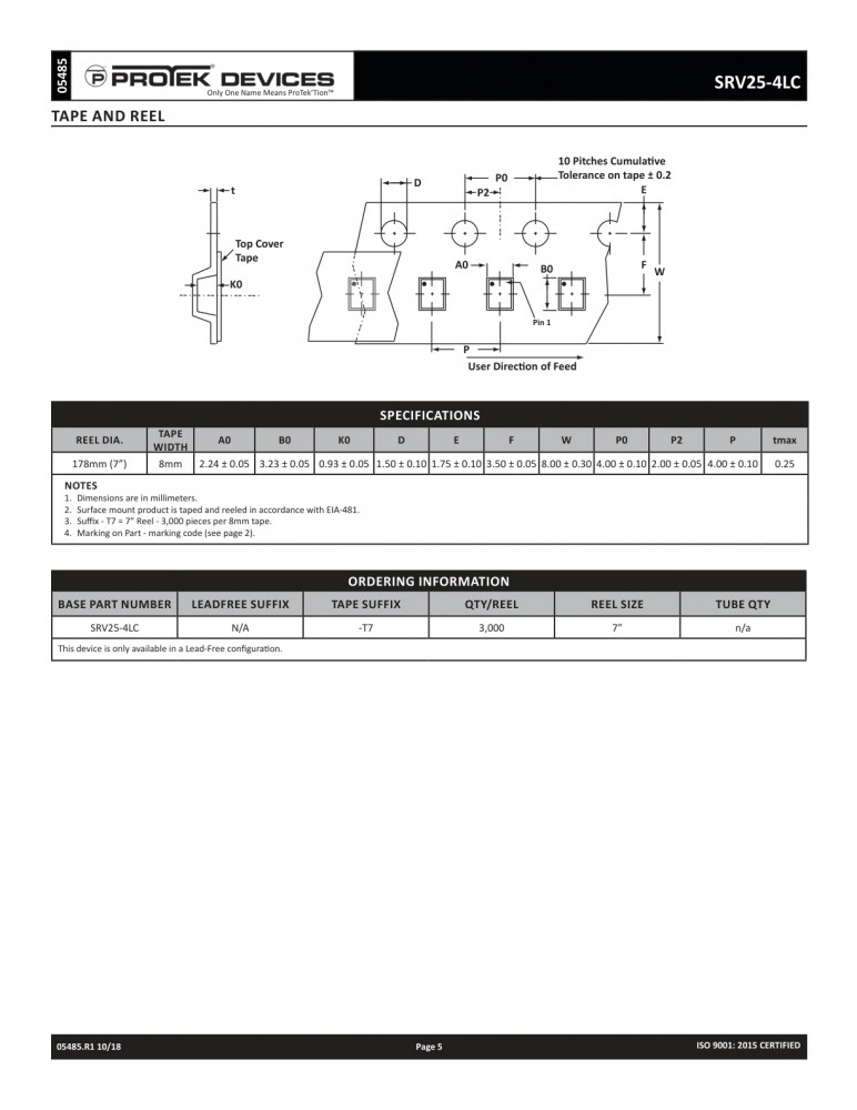 SRV25-4LC datasheet page 5