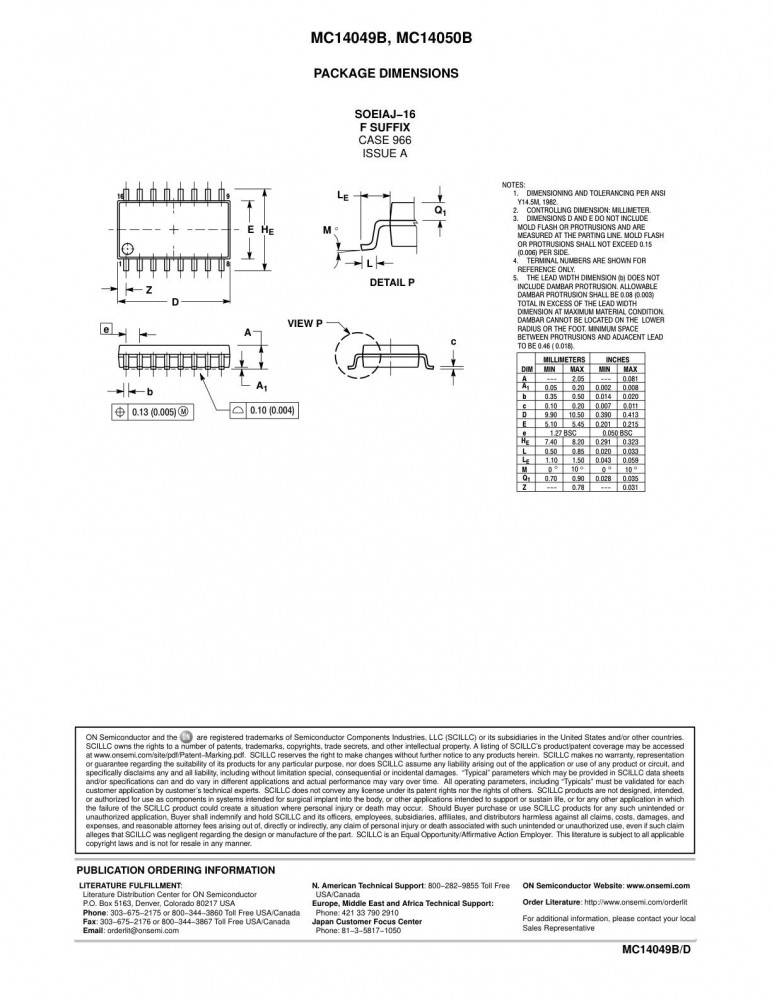 MC14049B document page 8