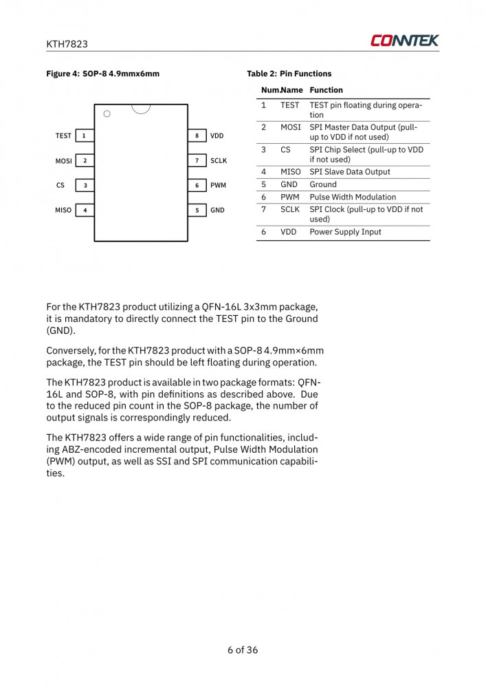 KTH7823 datasheet page 8