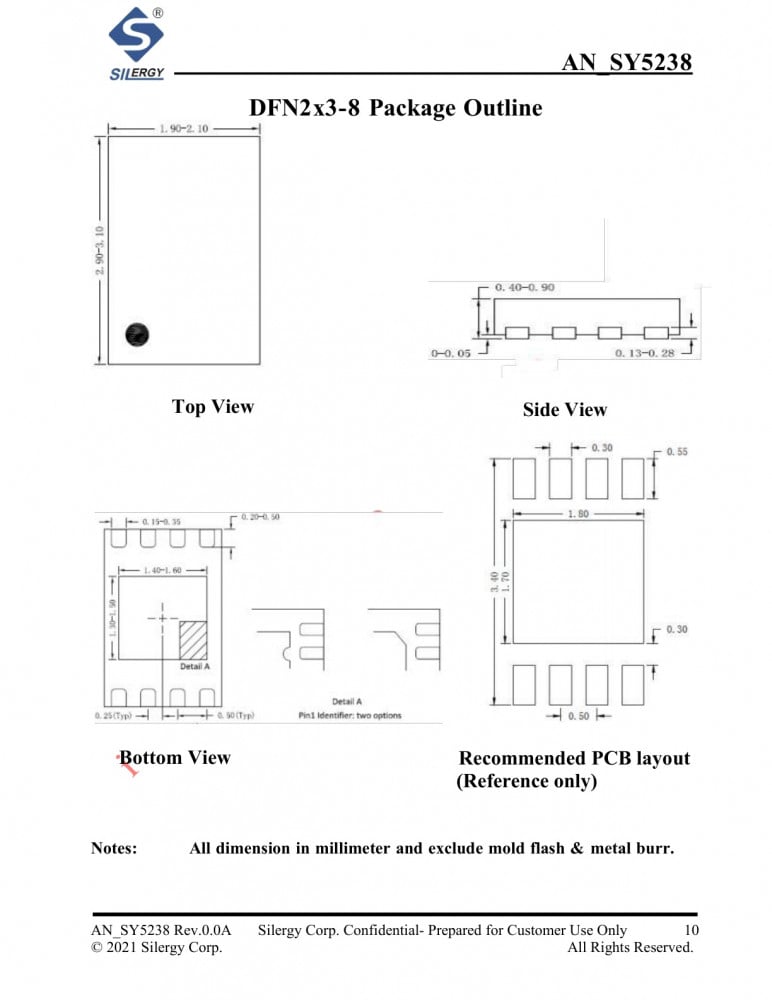 SY5238DGD datasheet page 10