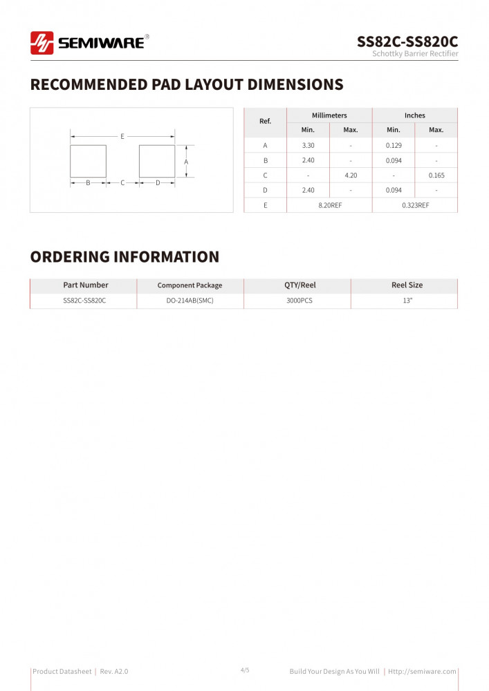SEMIWARE SS85C datasheet page 4