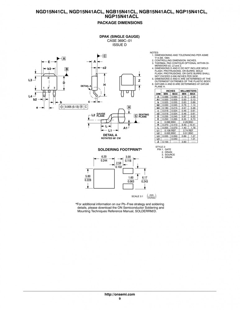 NGD15N41ACLT4G datasheet page 9