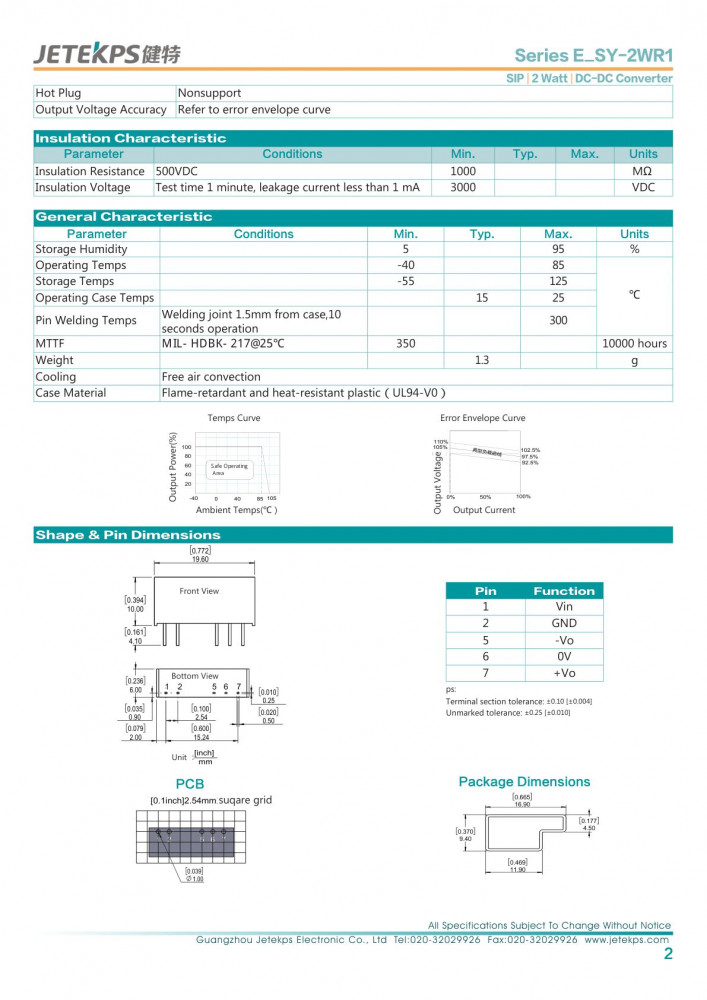 E0512SY-2WR1 technical document page 2