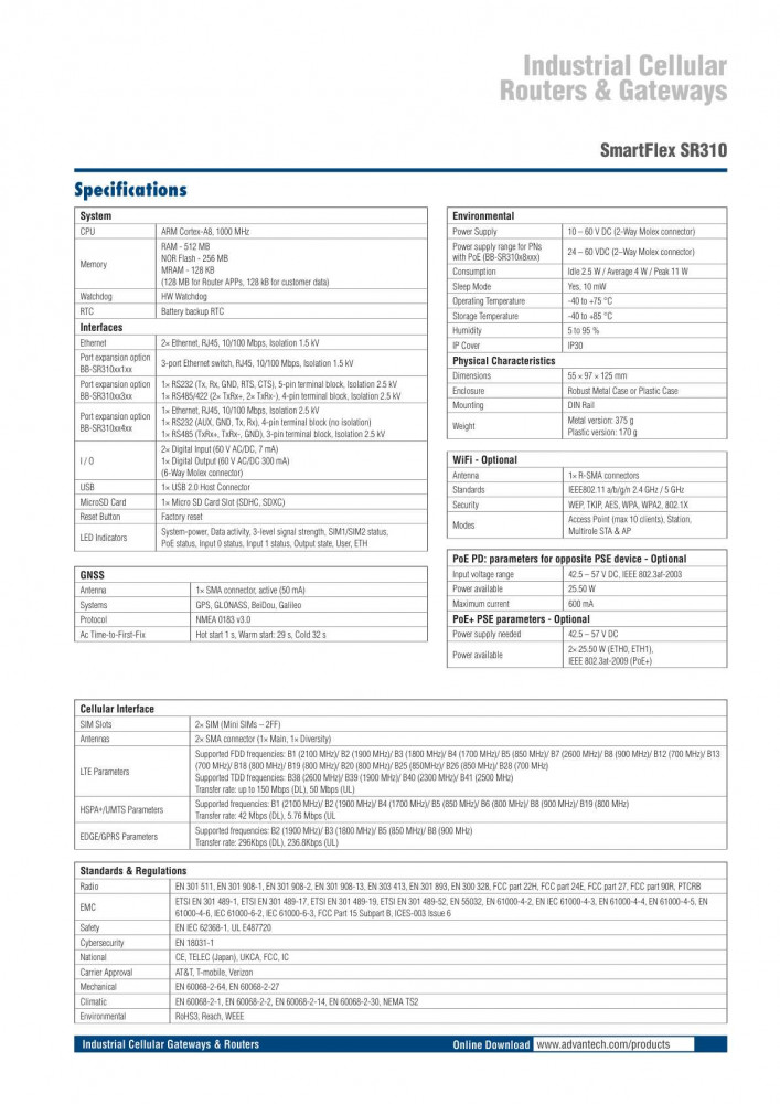 SmartFlex SR310 document page 2