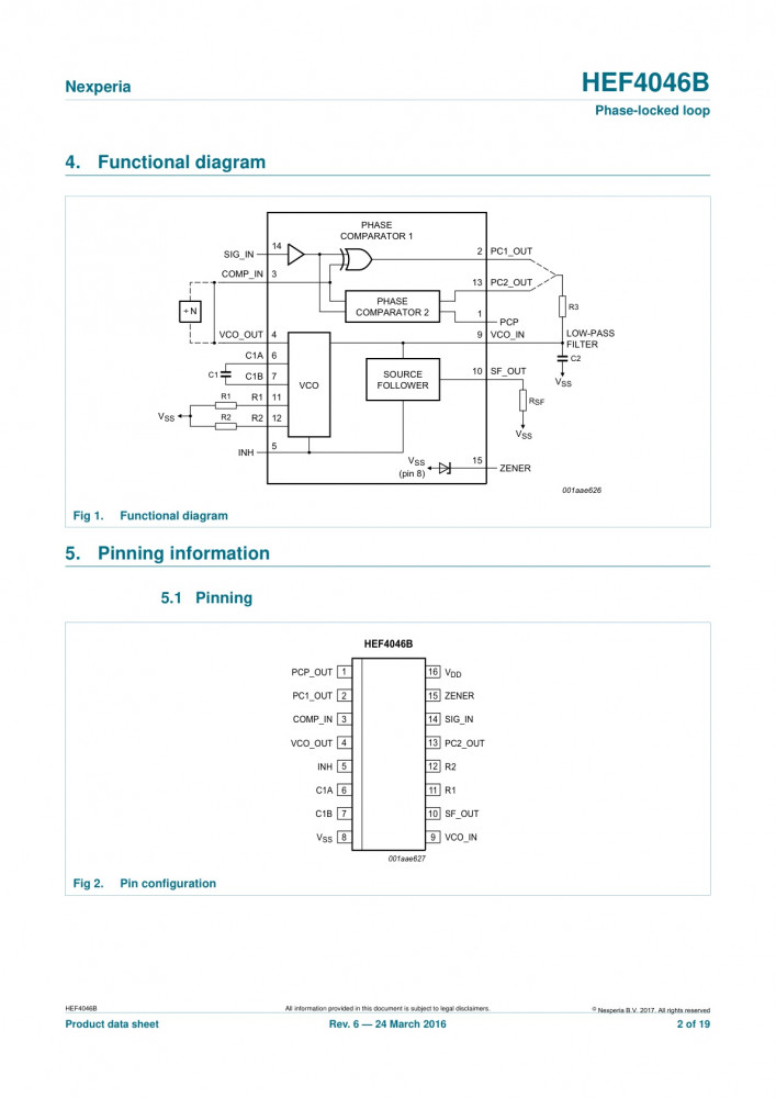 HEF4046BT datasheet page 2