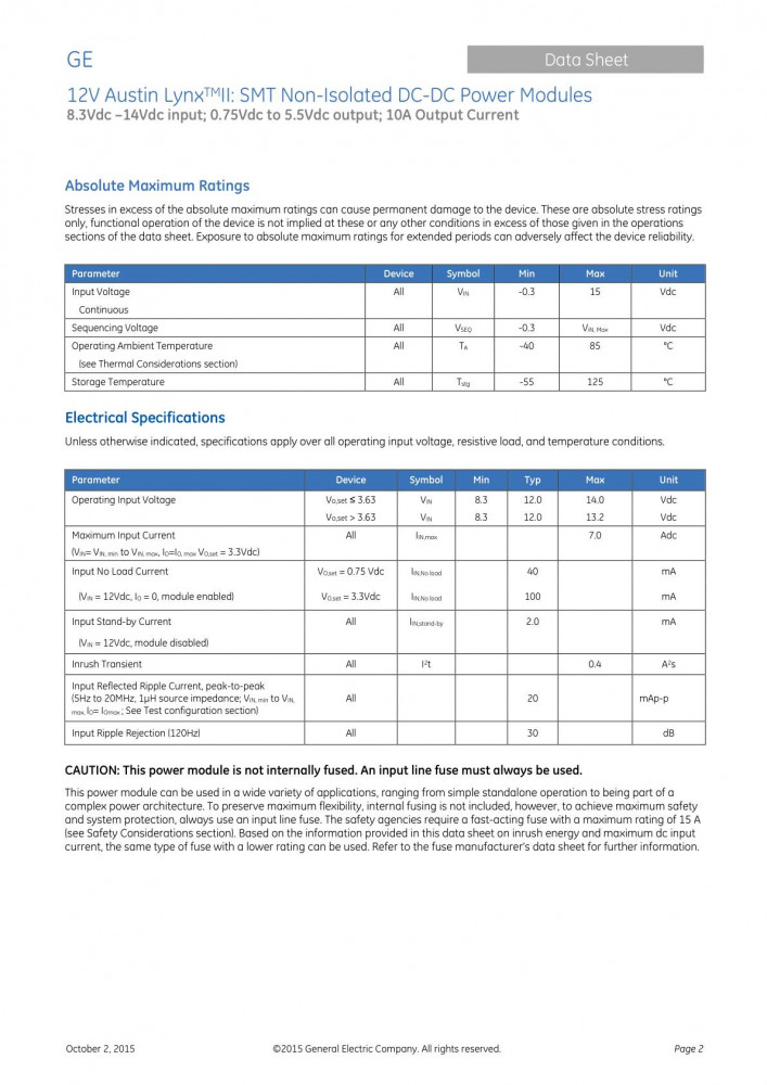 ATA010A0X3-SR datasheet page 2