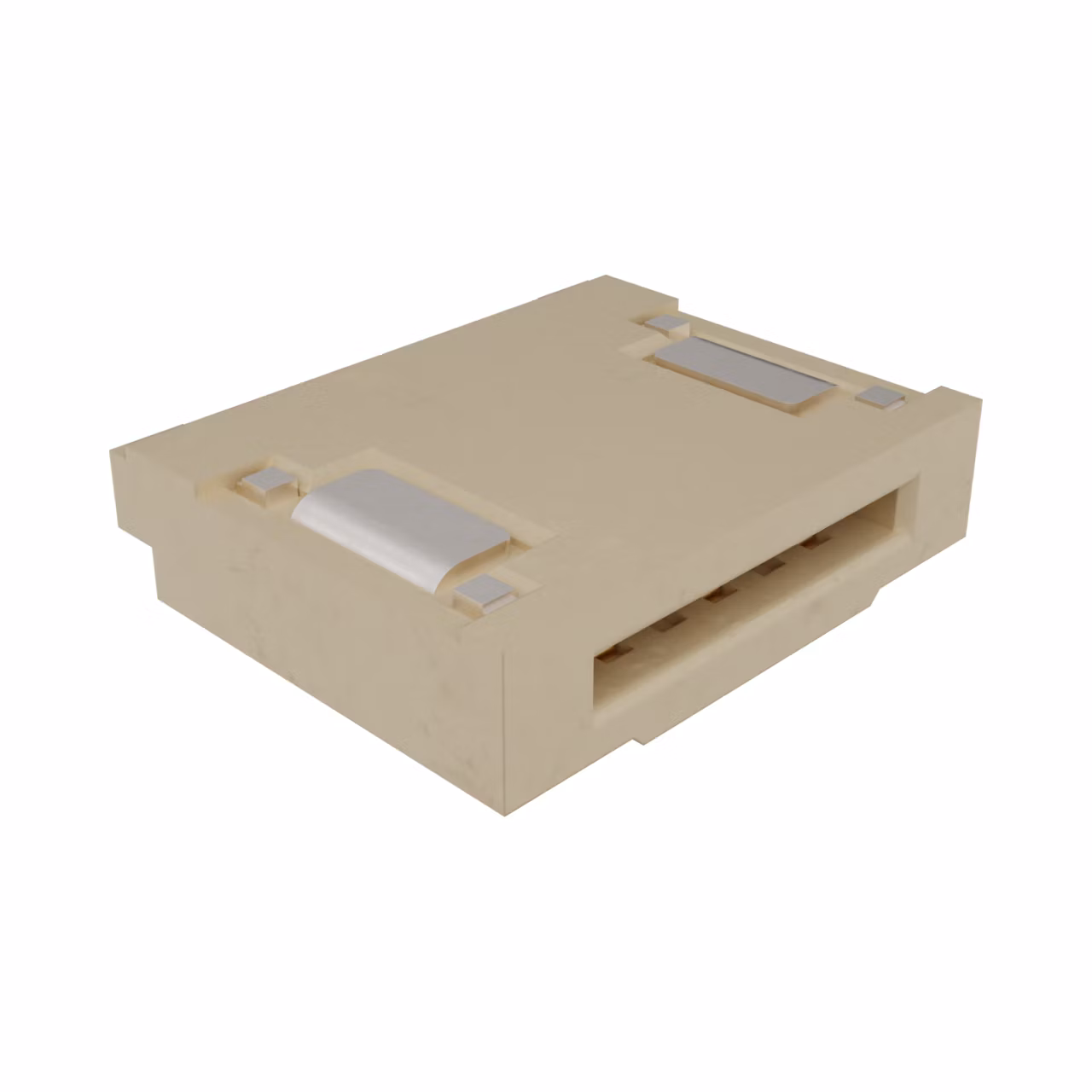 Easy-On FFC/FPC Connector, 0.50mm Pitch, Surface Mount, Right-Angle, Non-ZIF, Dual Contact Style, 1.20mm Mated Height, 5 Circuits, Gold (Au) Plating for sale