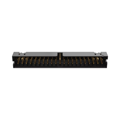 2.00mm Pitch, Milli-Grid PCB Header, Dual Row, Right-Angle, Through Hole, 42 Circuits, 0.76µm Gold (Au) Plating, 3.50mm Tail Length, Dual Side Slots, Dual Friction Locks, Center Polarization, Tube for sale