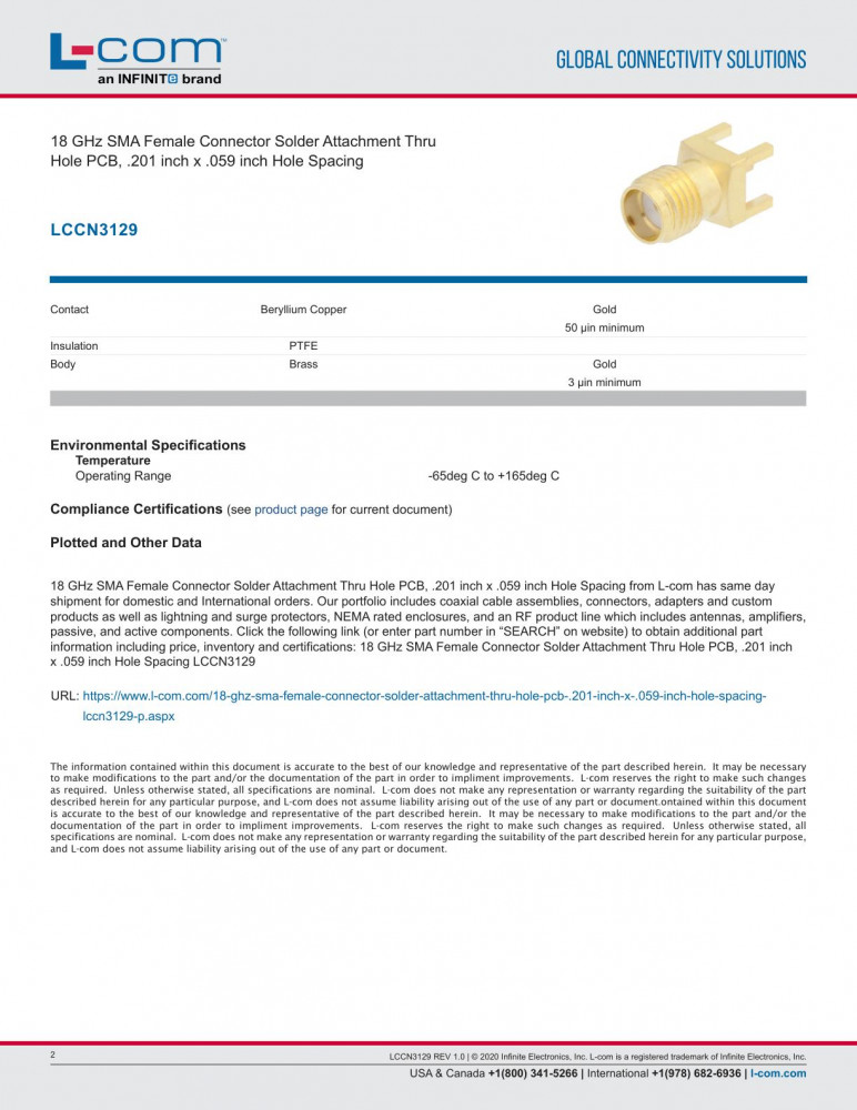 L-com LCCN3129 product document page 2