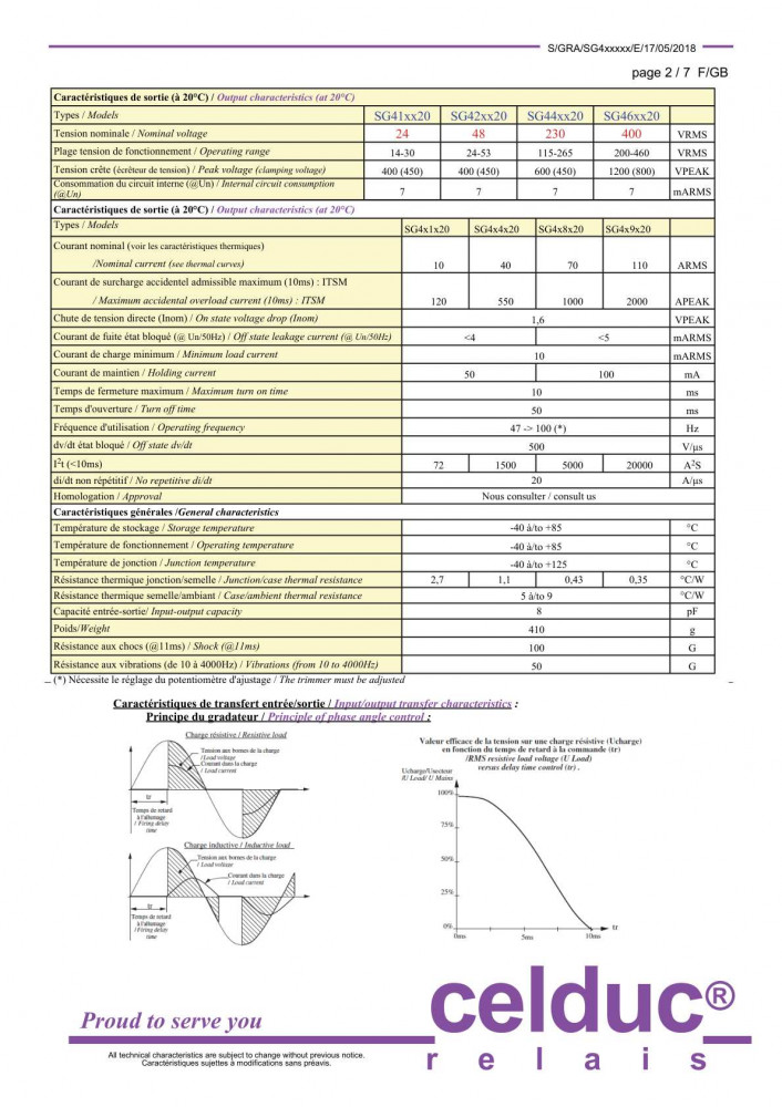SG464020 technical document page 2