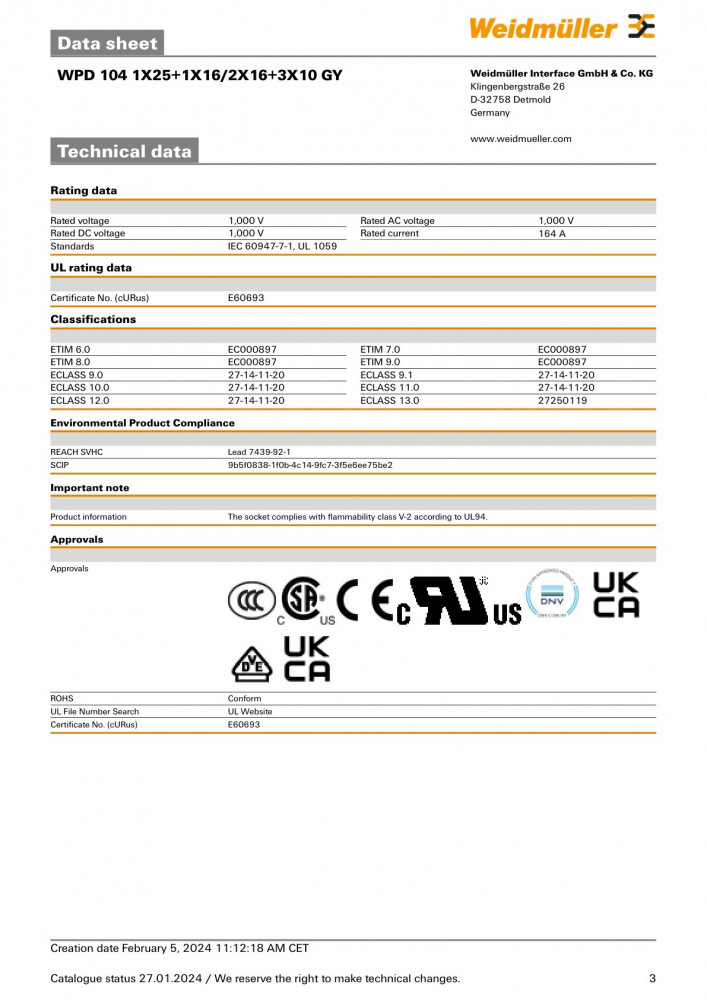 WPD 104 technical document page 3
