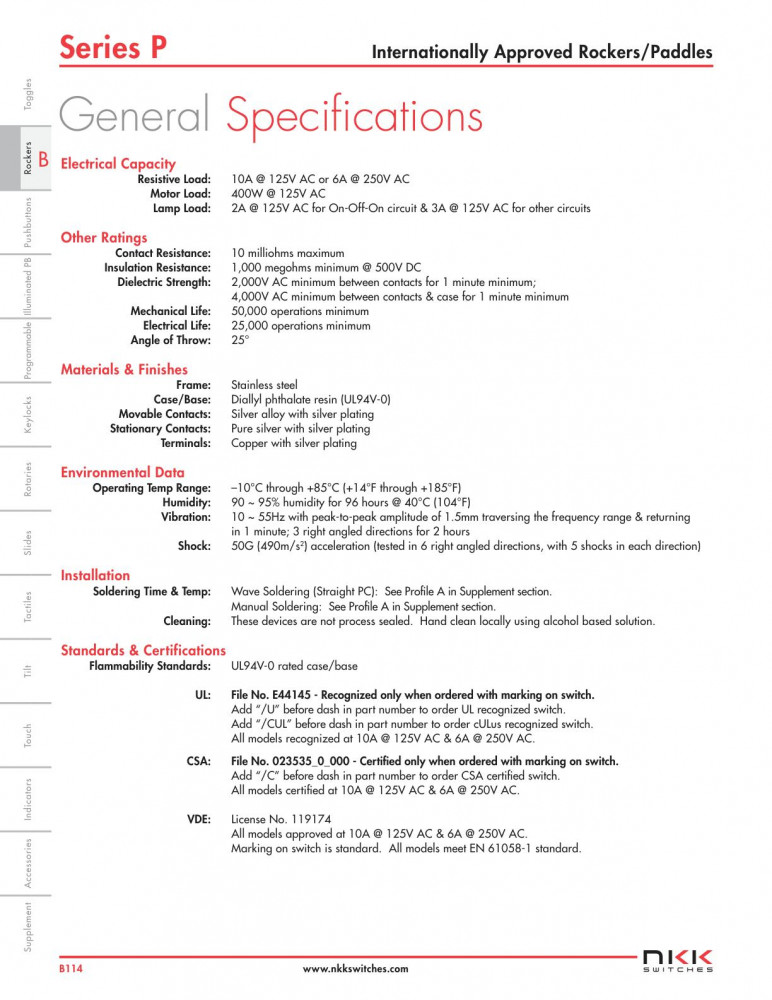 P2022YZ technical document page 1