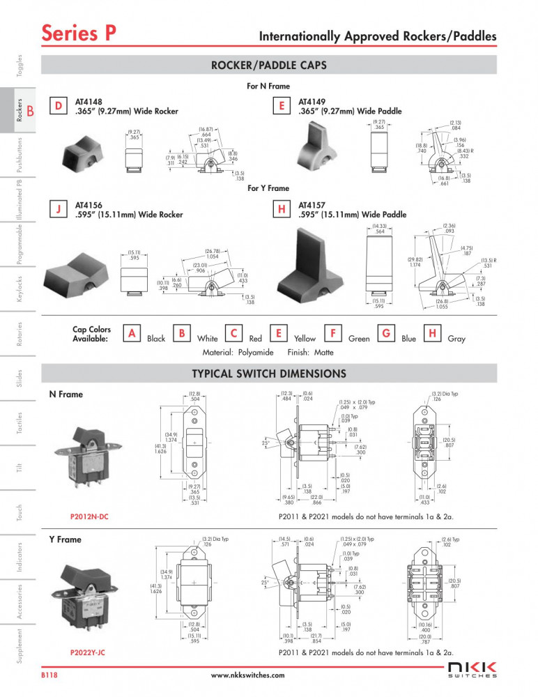 P2022YZ technical document page 5