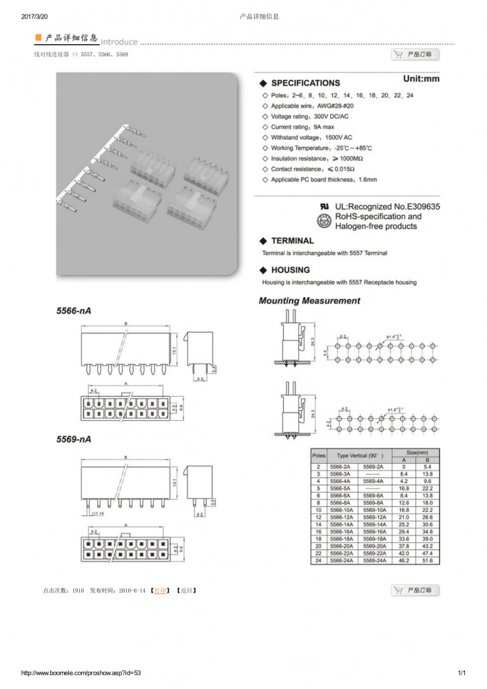 BOOMELE 4.2 connector technical document