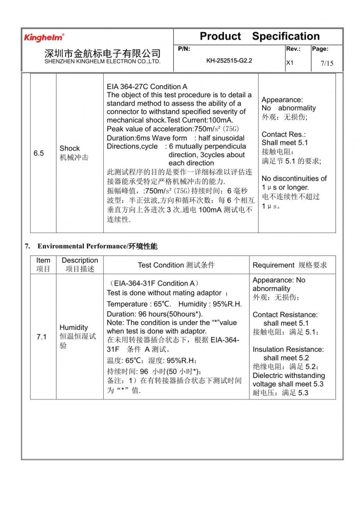 KH-252515-G2.2 specification page 7