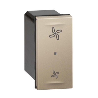 In wall wireless fan switch Arteor™ chamapgne for sale