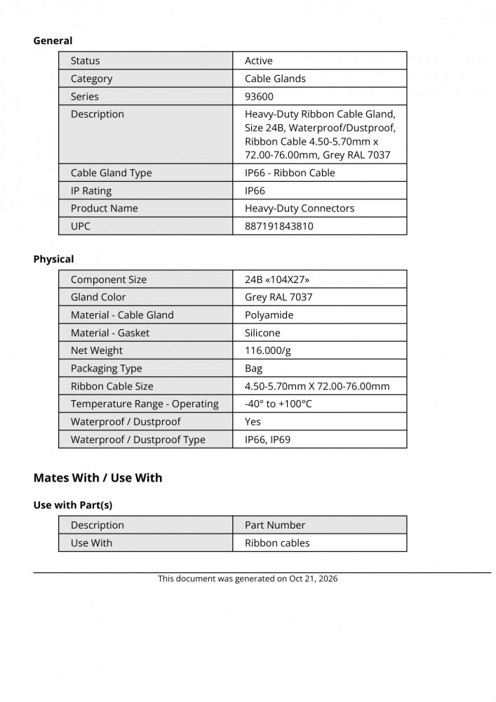 MOLEX 936000229 product document page 2