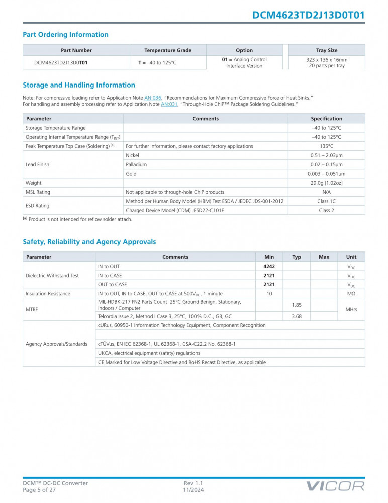 DCM4623TD2J13D0T01 technical document page 5