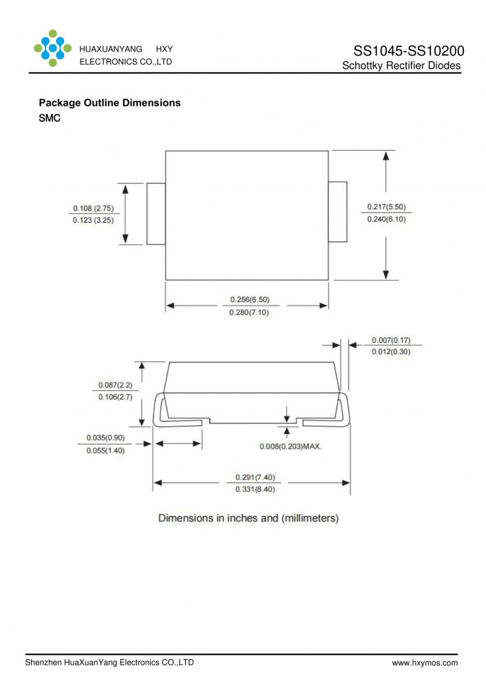 SS10100 datasheet page 3