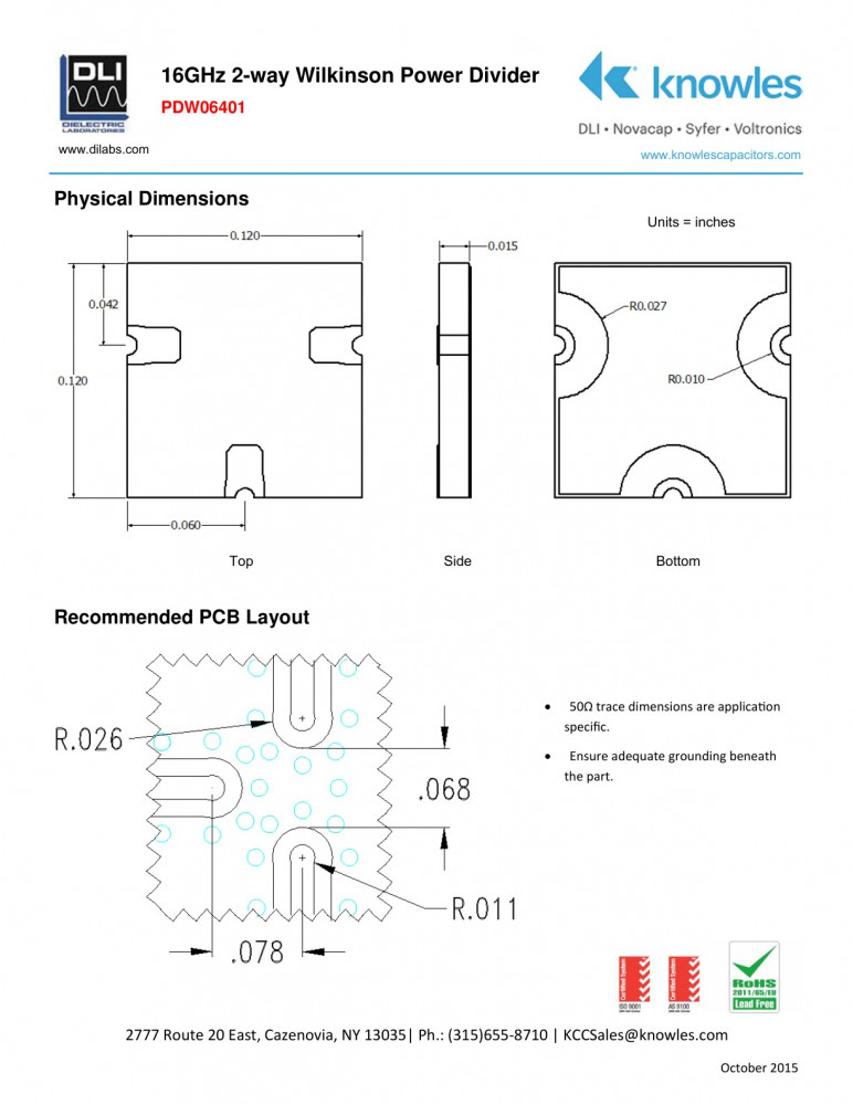 PDW06401 technical document page 2