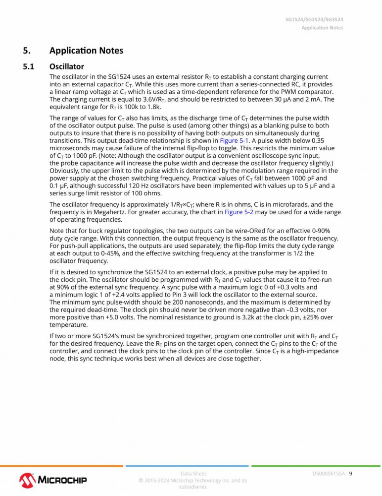 SG3524 datasheet page 9