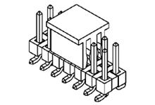 C-Grid Header, 2.54mm Pitch, Surface Mount, Dual Row, Vertical, 8 Circuits, Tin (Sn) Overall Plating, with Cap, without Peg, Tape and Reel Packaging, Lead-Free for sale