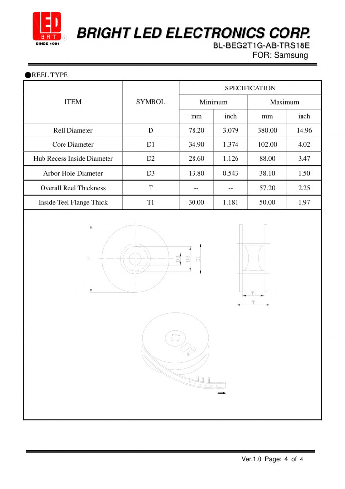 BL-BEG2T1G-AB-TRS18E datasheet page 4