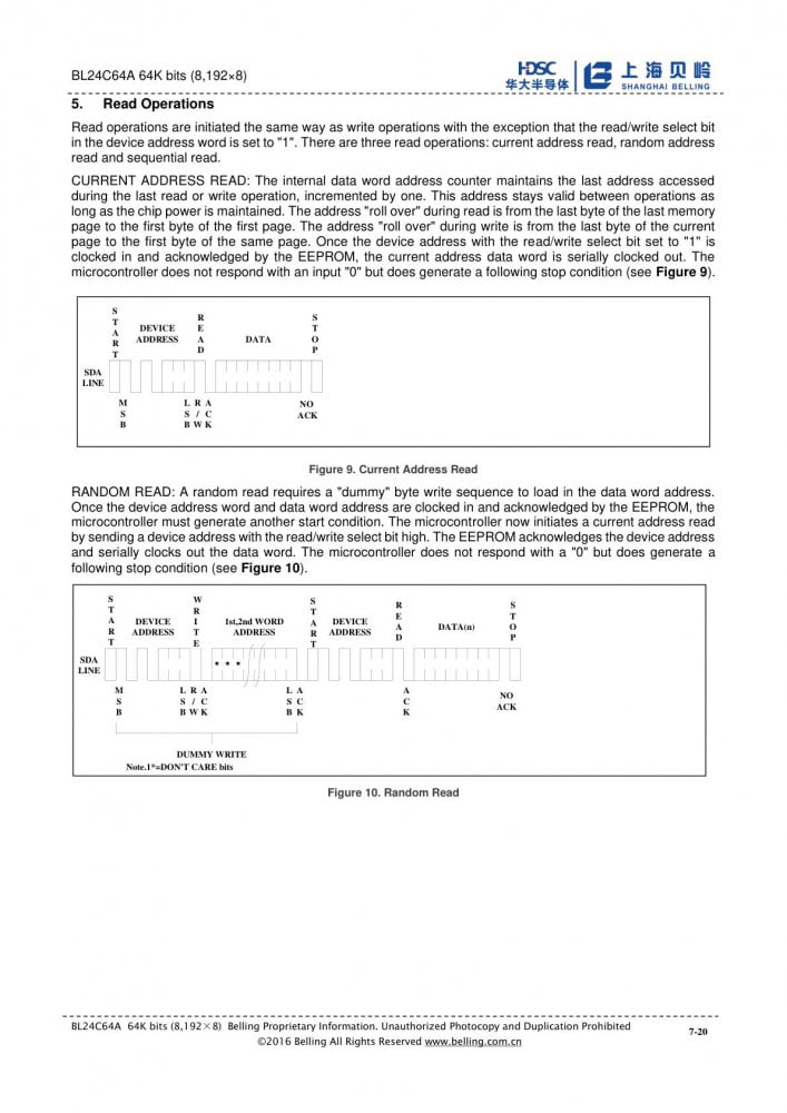BL24C64A datasheet page 7
