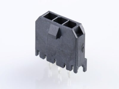 Mini-Fit BMI Header, Compliant Pin Interface, Dual Row, Vertical, 14 Circuits, 6.25mm Tail Length, Gold (Au) Plating