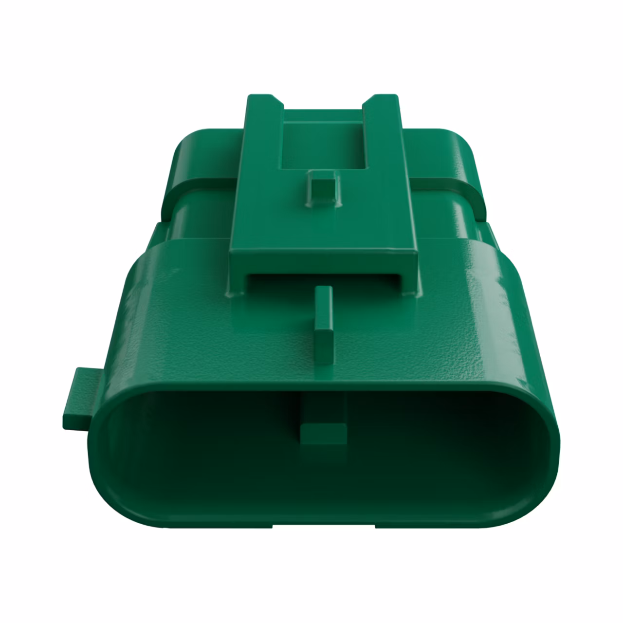 Squba Sealed Plug Assembly with Clipslot, 1.80mm Pitch, Single Row, 10 Circuits, Green for sale