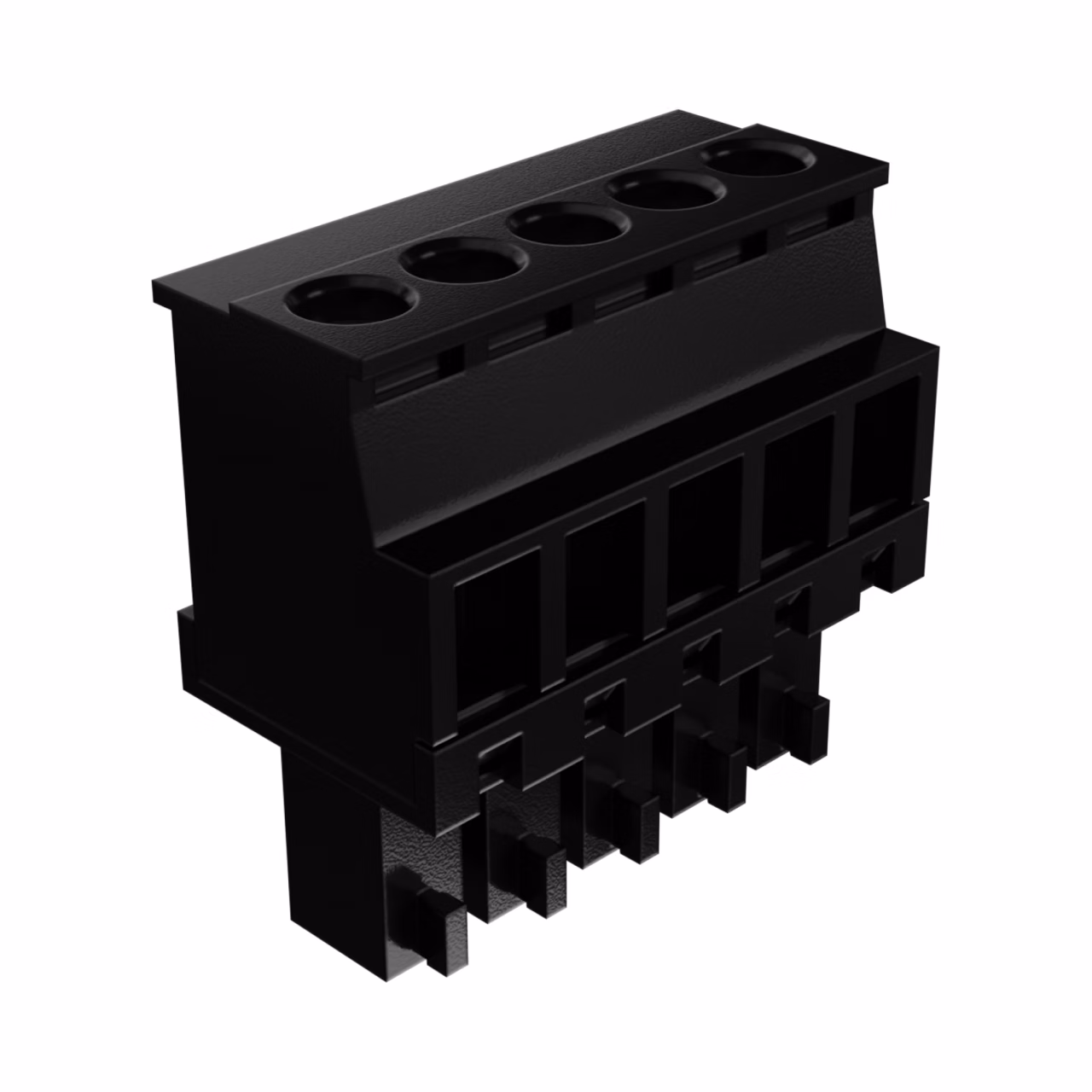 3.81mm Pitch Eurostyle Vertical Plug, Front Wire Entry, 5 Circuits for sale
