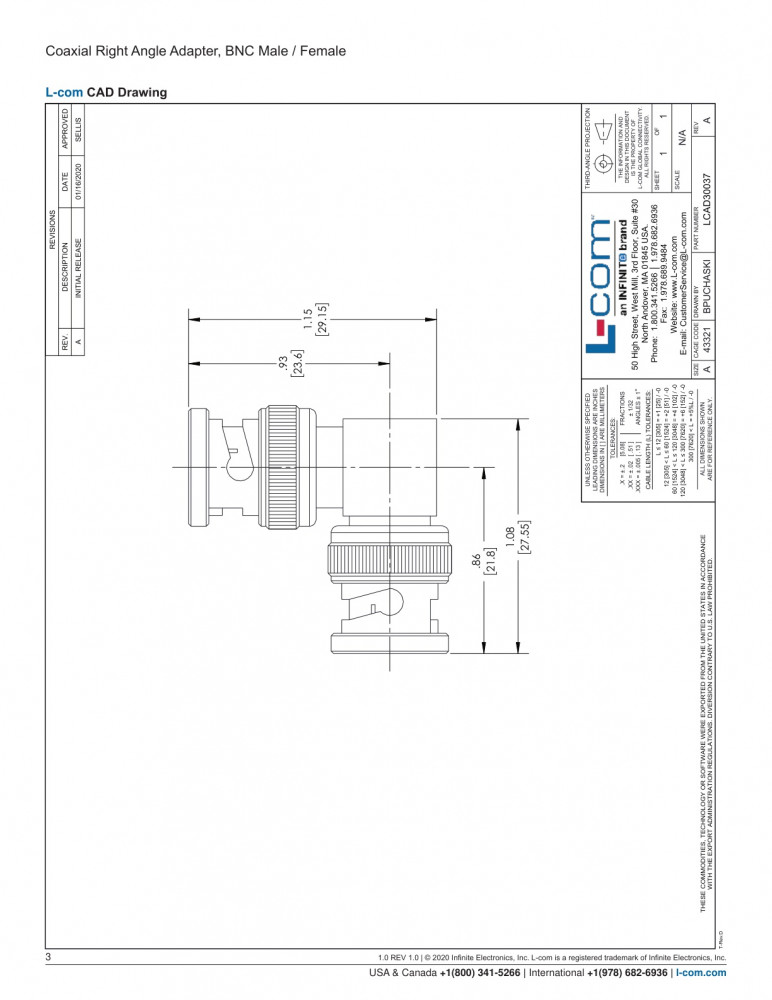 LCAD30037 product documentation page 3