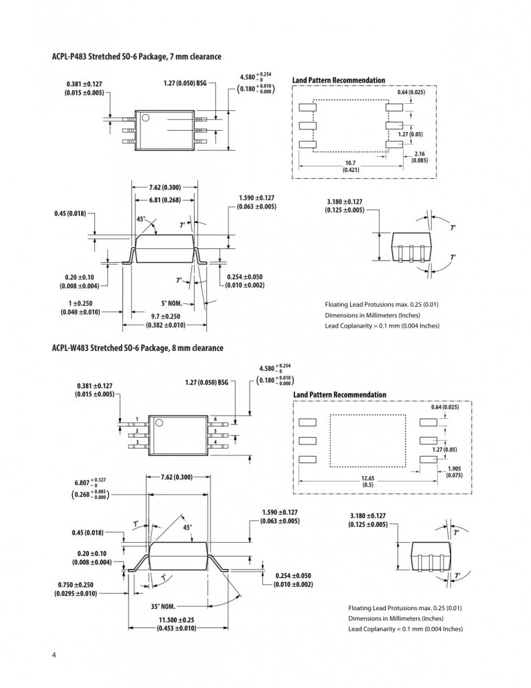 ACPL-W483-560E datasheet page 4